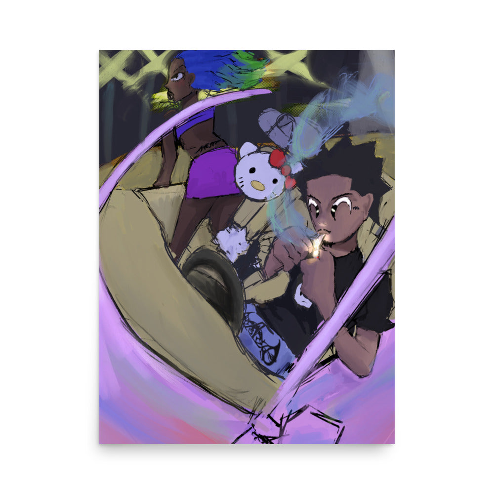 date night Poster 18 x 24 – Batfurai